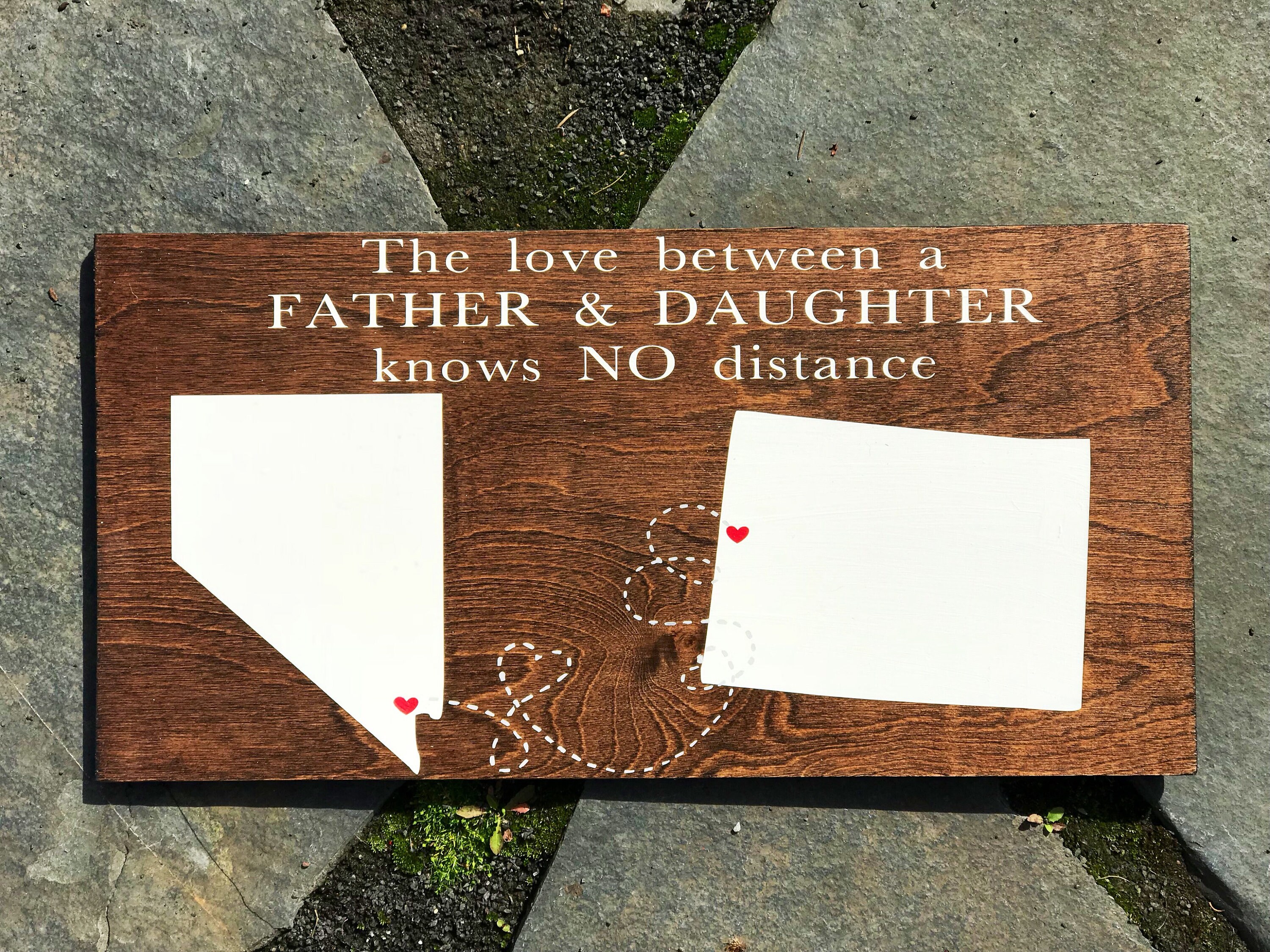 Fathers Day Fathers Day Gift Father Sign Father Daughter | Etsy