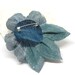 Handmade Fabric Flower Brooch From Upcycled Jeans, Textile Brooch ...