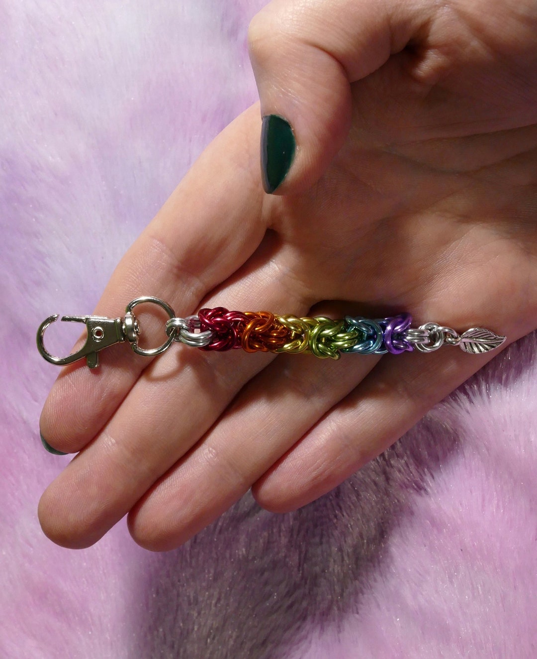 16g Byzantine LGBTQ+ Pride Chainmail Keychains - All Pride Flags ...