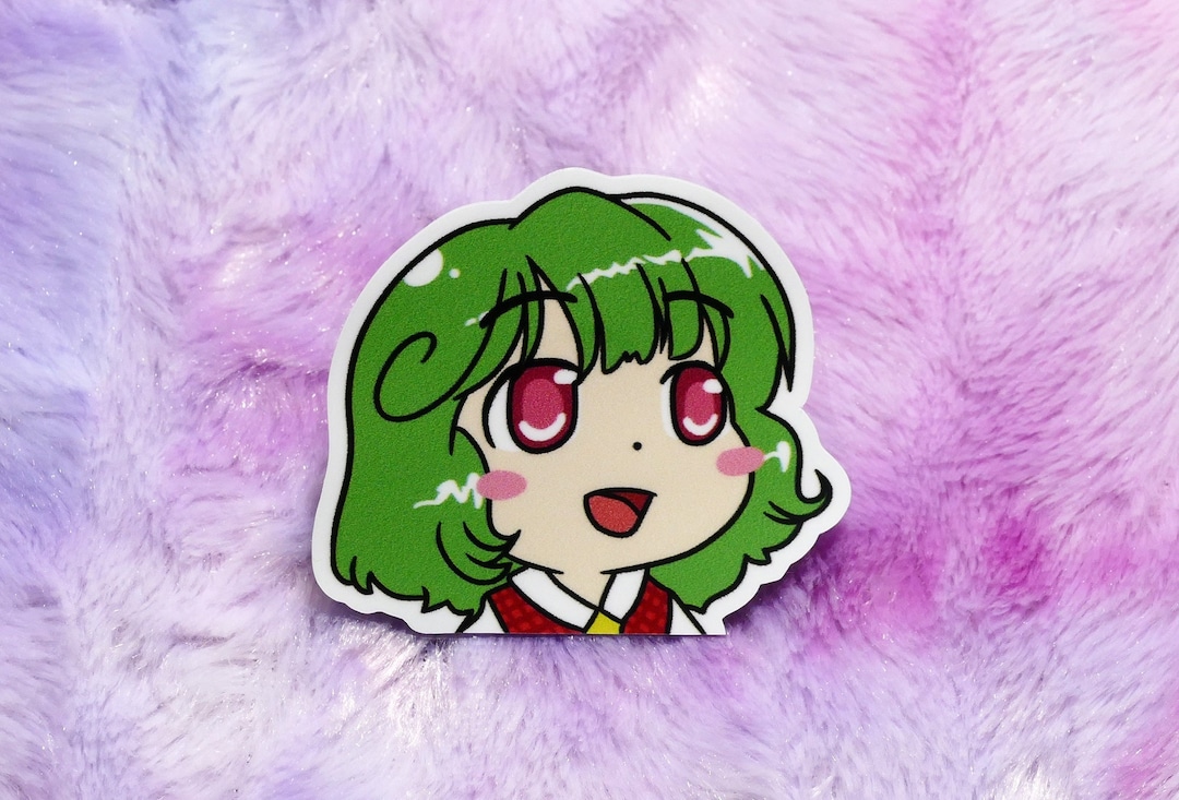 Yuuka Kazami | Alway Rember Happy Day | Contour-cut Sticker - Etsy