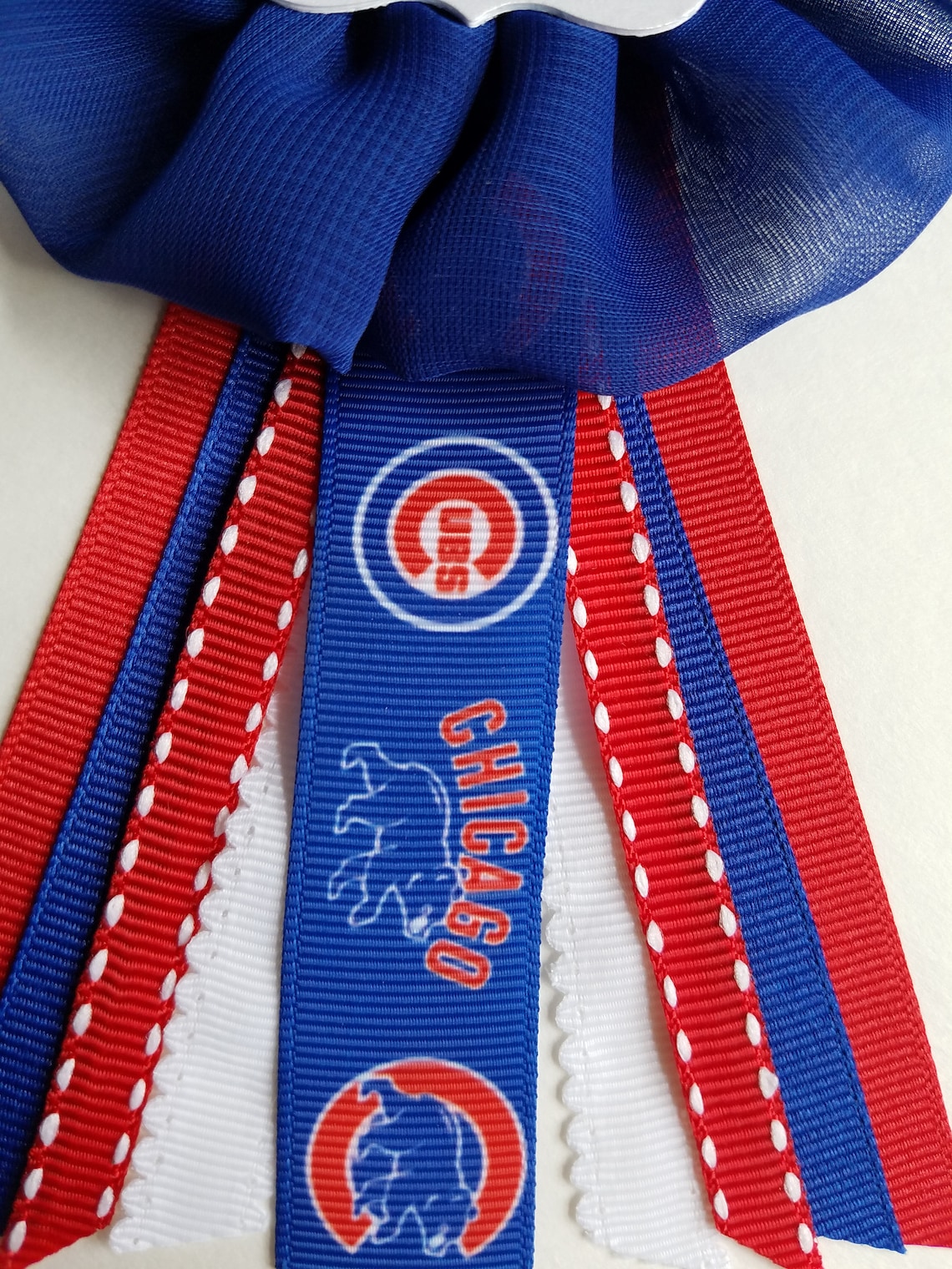 Chicago Cubs Themed Mommy to Be Baby Shower Ribbon Pin Shower - Etsy
