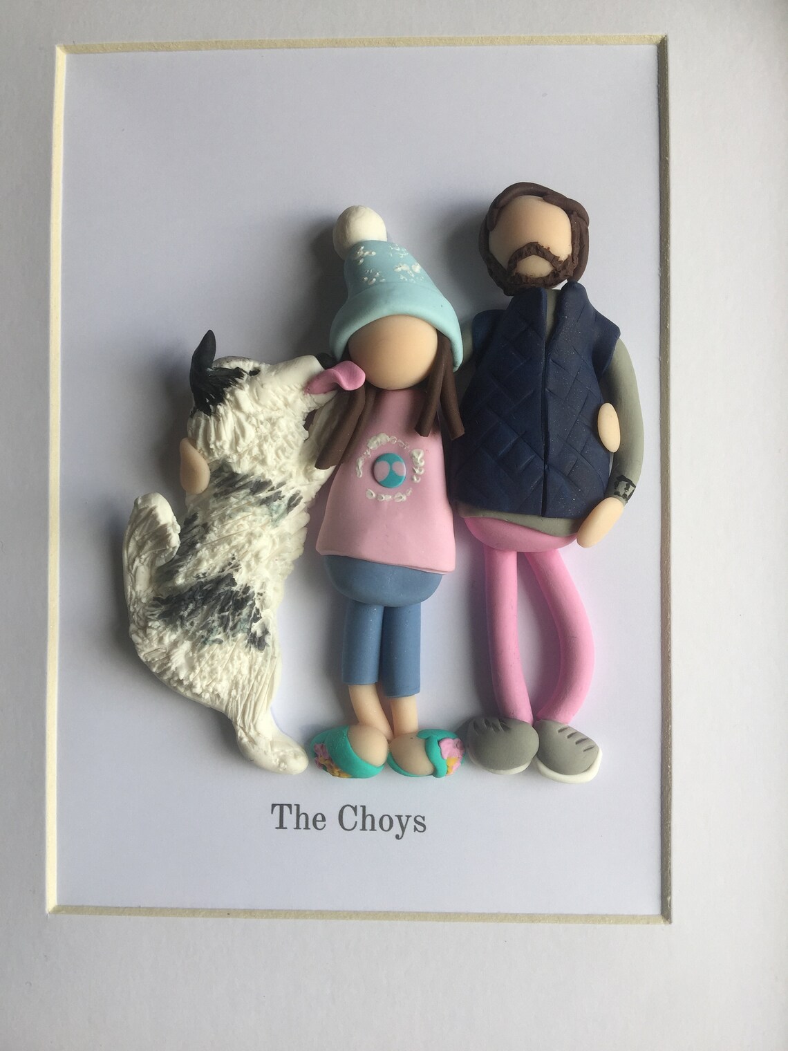 Handmade Clay Family Framed Portraits Unique and Personalised - Etsy
