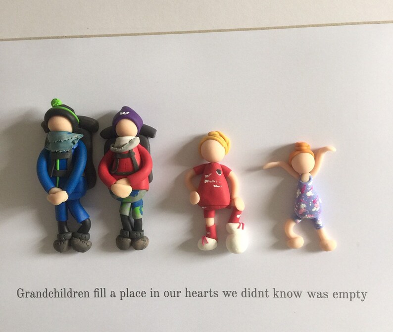 Handmade Clay Family Framed Portraits Unique and Personalised - Etsy