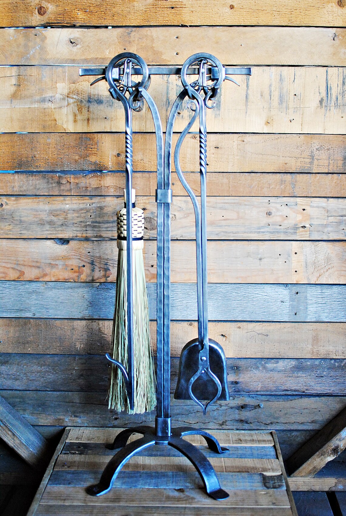 Personalized Four-piece Fire Tool Set INDOOR Fire Tools Hand | Etsy