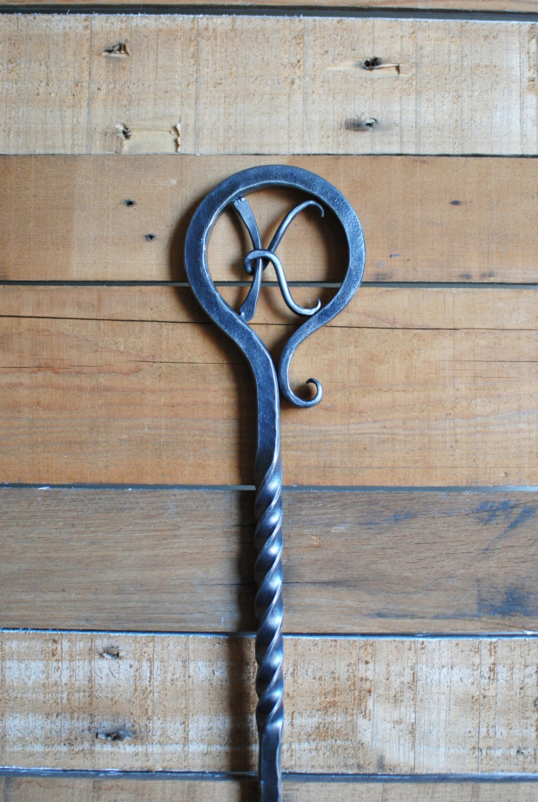 40 Personalized Hand-forged Bonfire Poker, OUTDOOR Fire Tools, Made to ...