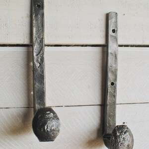 Modern Hand-forged Railroad Spike Hook - Etsy