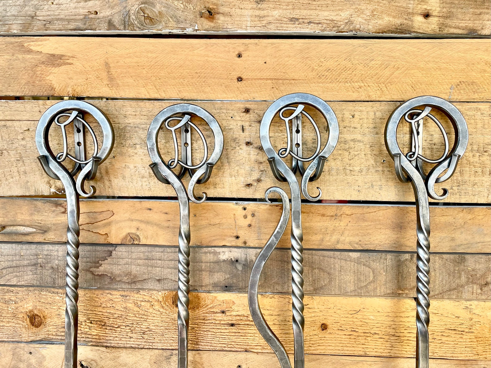 OUTDOOR Fire Tools 36 Personalized Hand-forged - Etsy