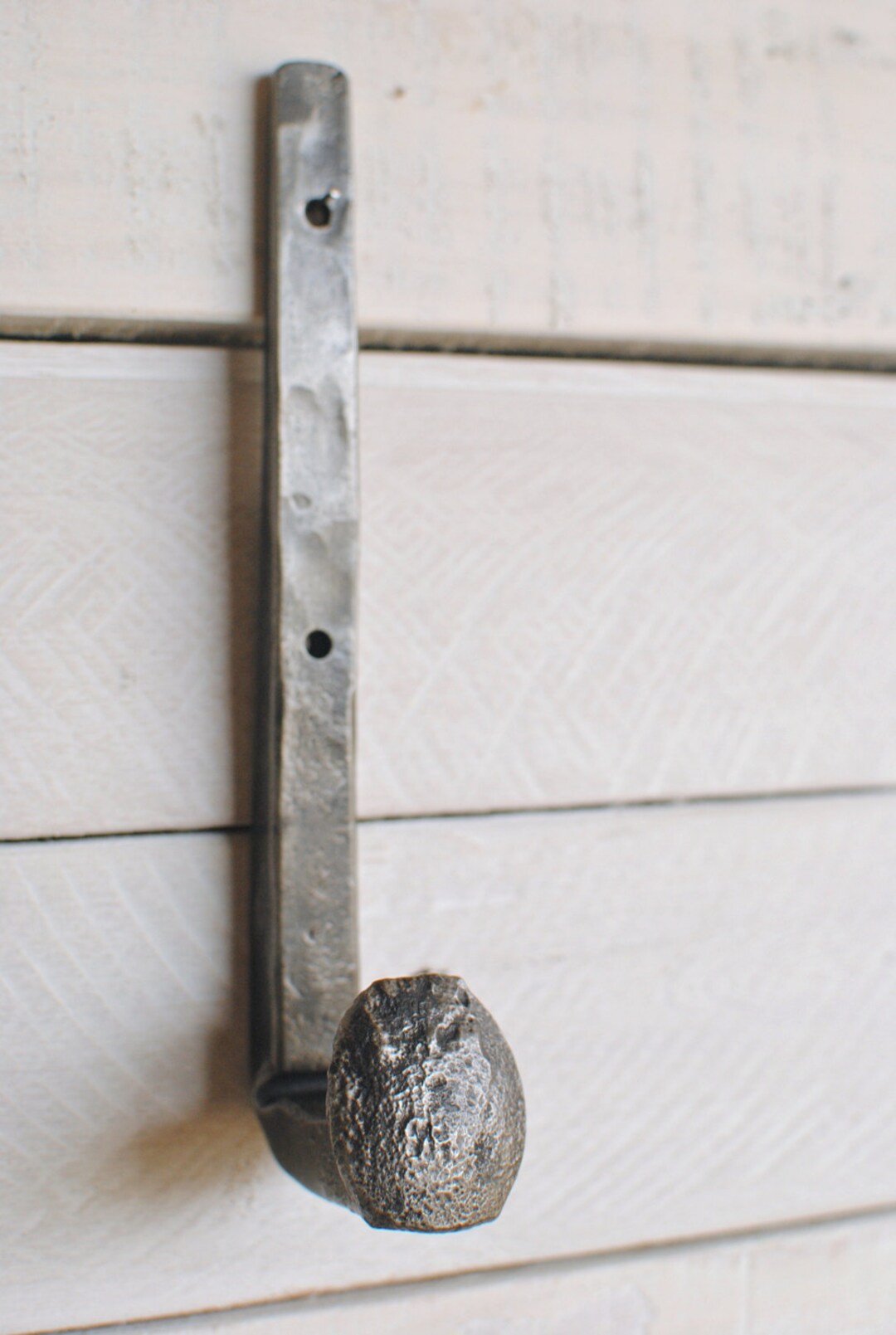 Modern Hand-forged Railroad Spike Hook - Etsy