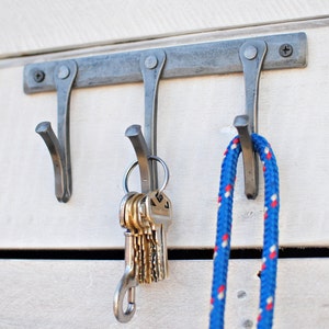 Hand-forged Wall Key Hooks - Etsy
