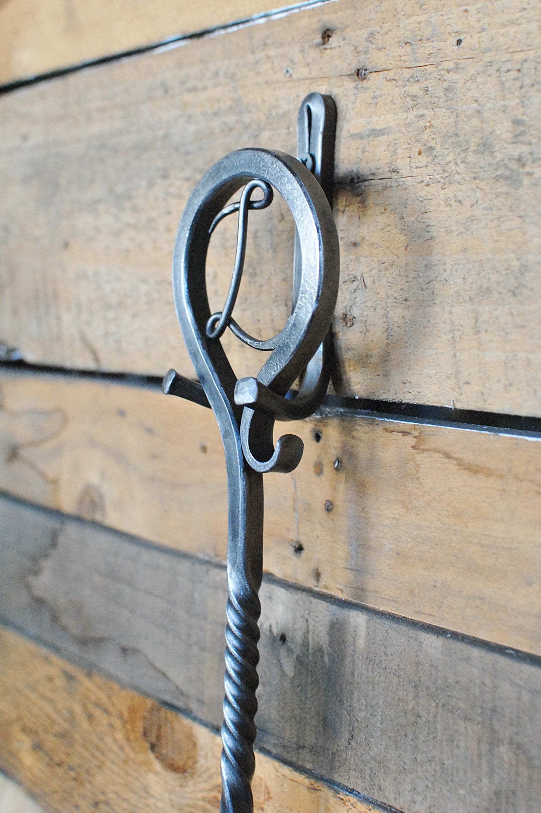 Hand-forged Wall Hook Custom Fit to Our Personalized Fire - Etsy
