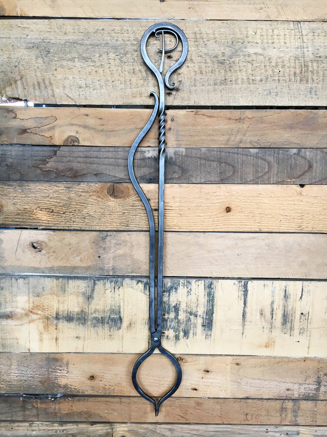 27 Personalized Hand-forged Fire Tongs, INDOOR Fire Tools, Made to ...