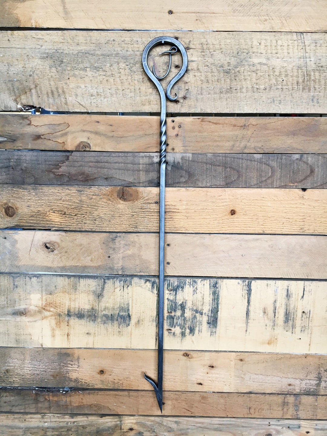 27 Personalized Hand-forged Fire Poker, INDOOR Fire Tools, Made to ...