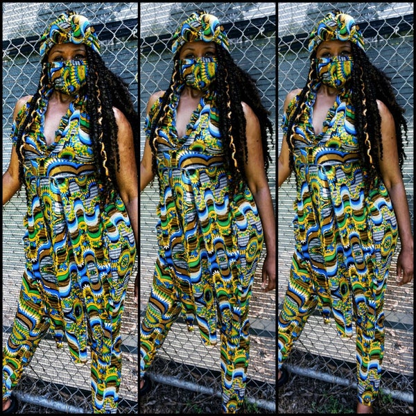 Reggae Face Mask - Etsy