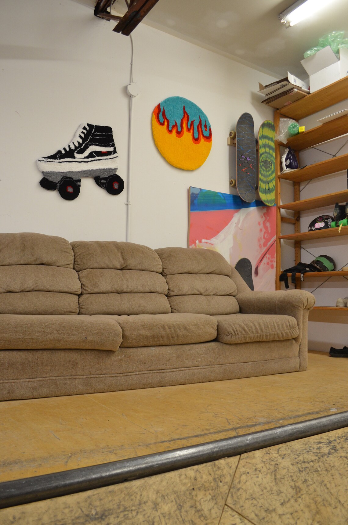 Vans Custom Skate Setup Rug | Etsy