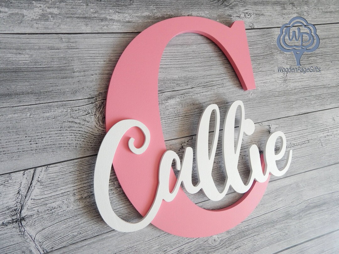 Baby name wood signs wood names signs woods name nursery - Etsy.de