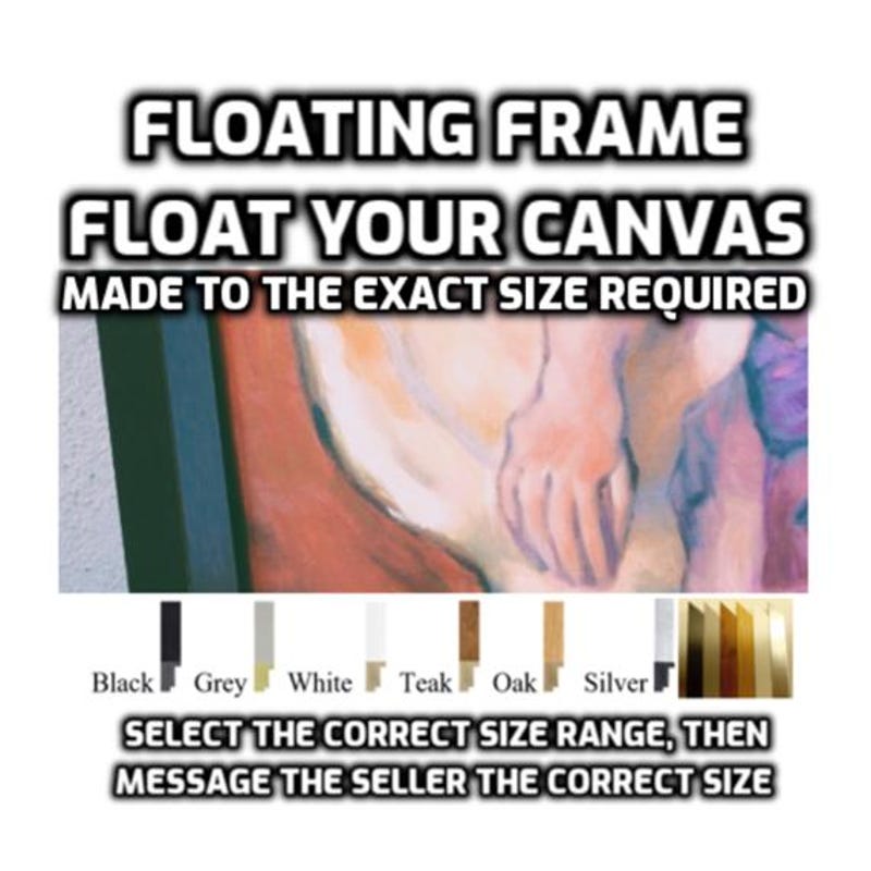 Floating Frame 100cm - Etsy UK