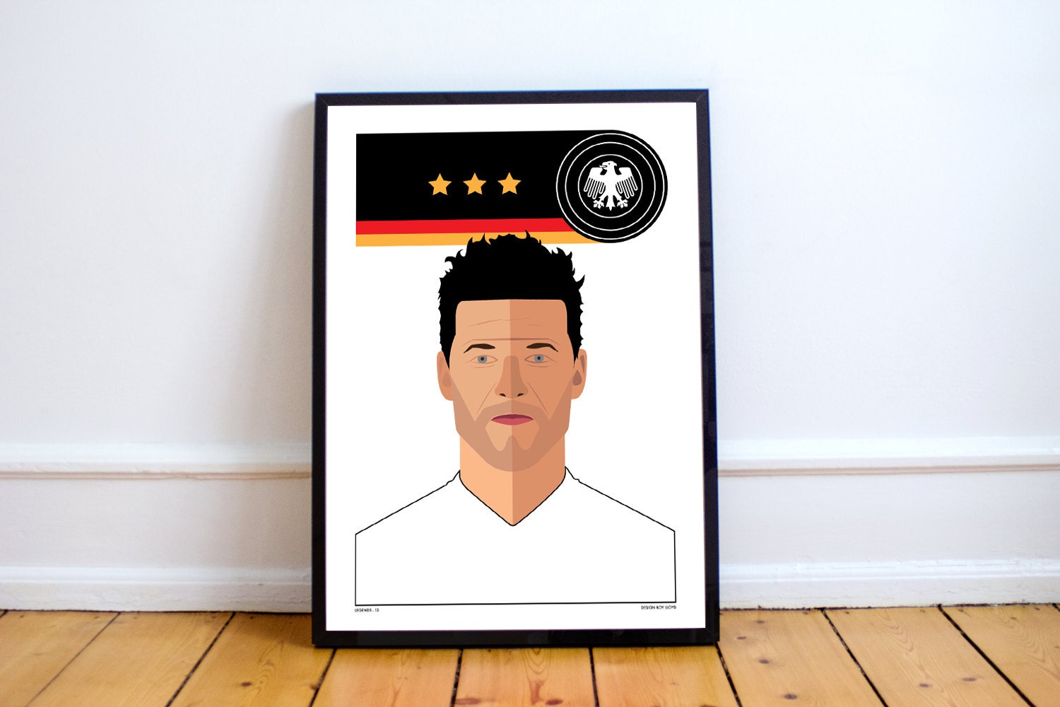 Michael Ballack Poster, Germany International, Legend, Bayern Munich ...
