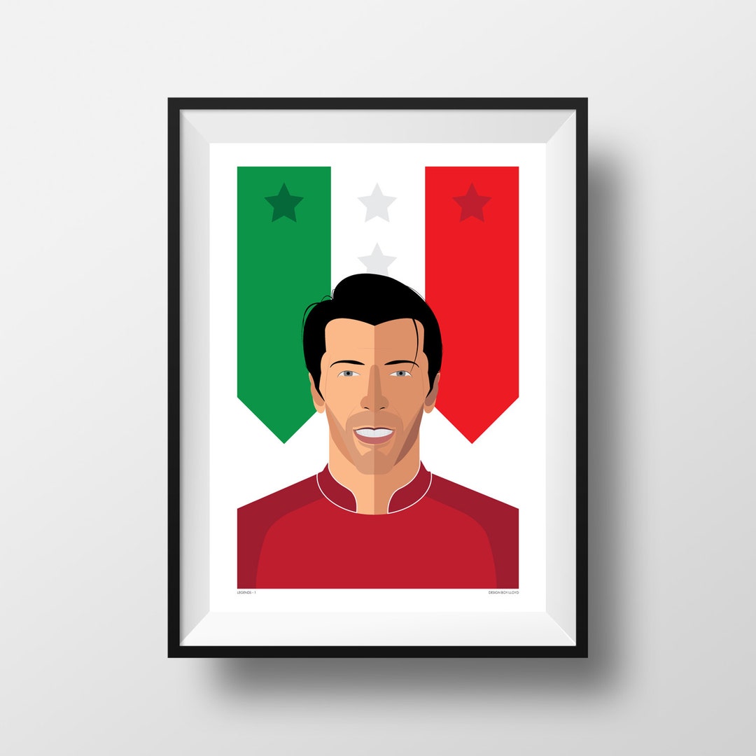 Gianluigi Buffon Poster, Italy International, Legend, Juventus, Calcio ...