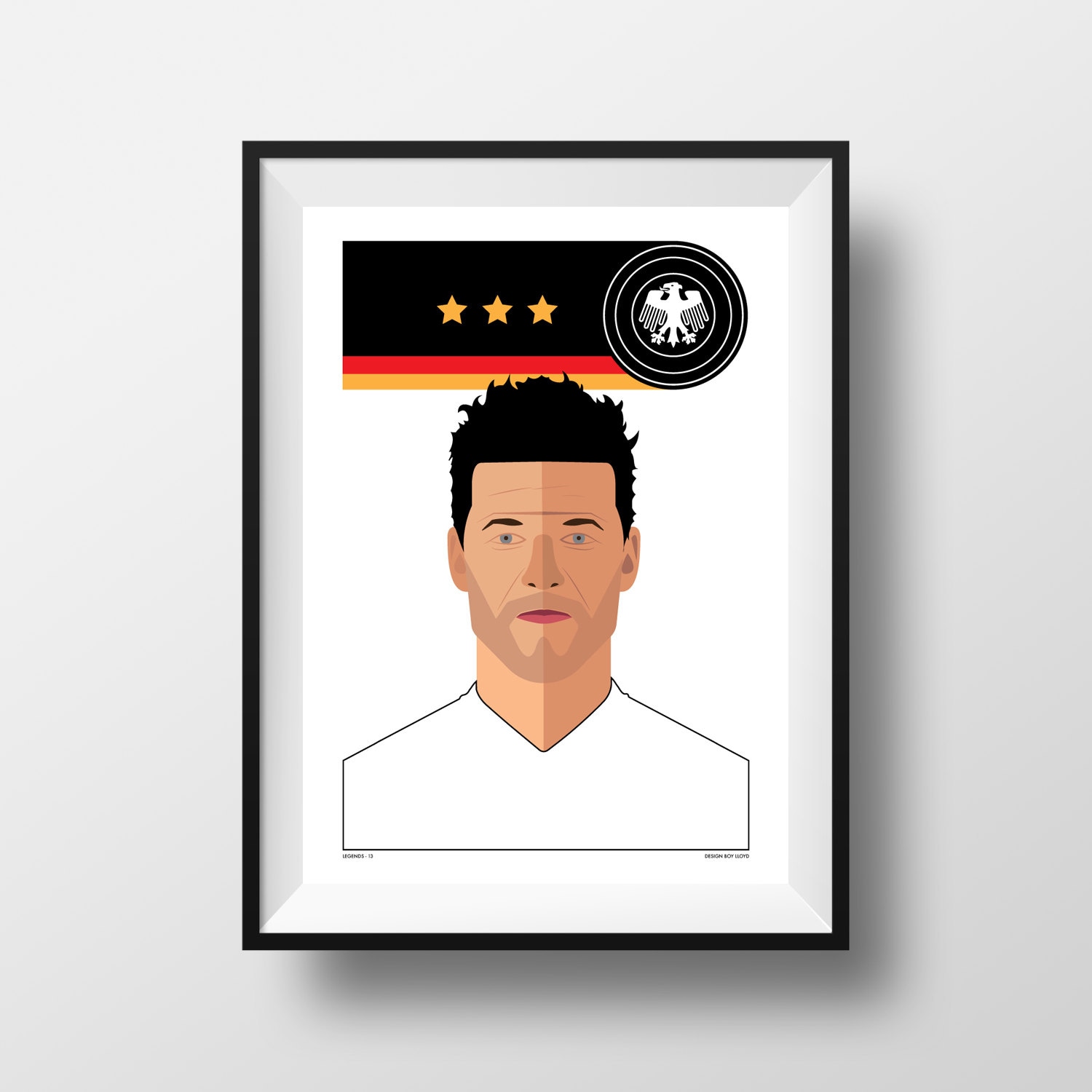 Michael Ballack Poster, Germany International, Legend, Bayern Munich ...