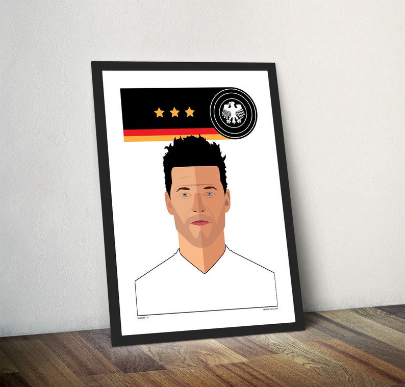 Michael Ballack Poster, Germany International, Legend, Bayern Munich ...