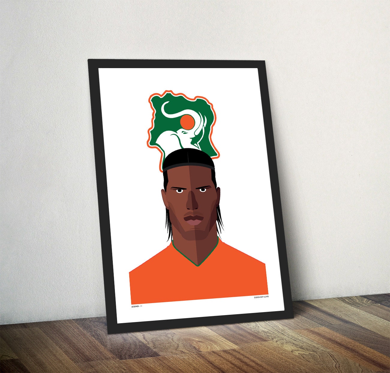 Didier Drogba Poster, Ivory Coast International, Legend, Chelsea ...