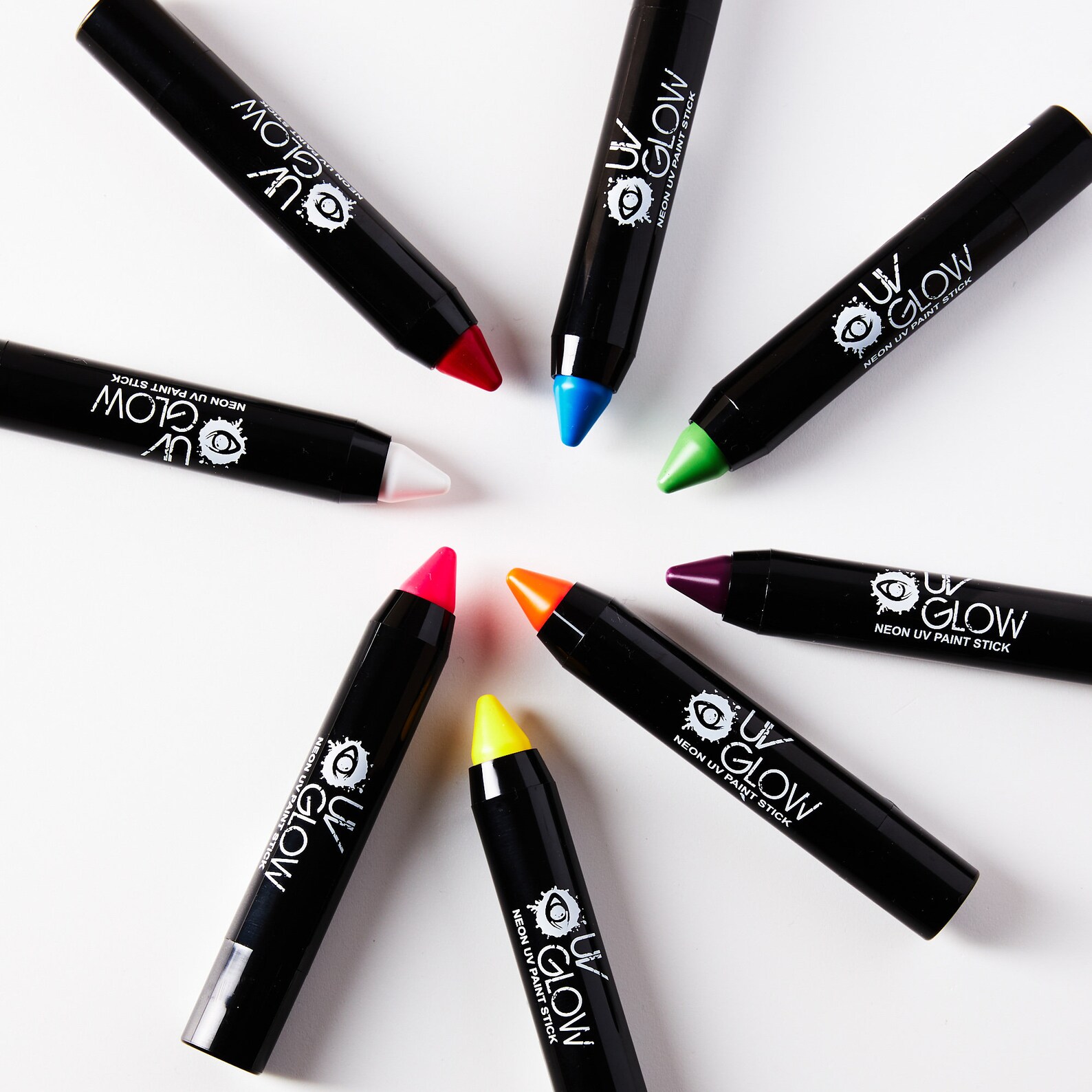 Neon UV Face Paint Stick Body Crayon by UV Glow 3.2g - Etsy