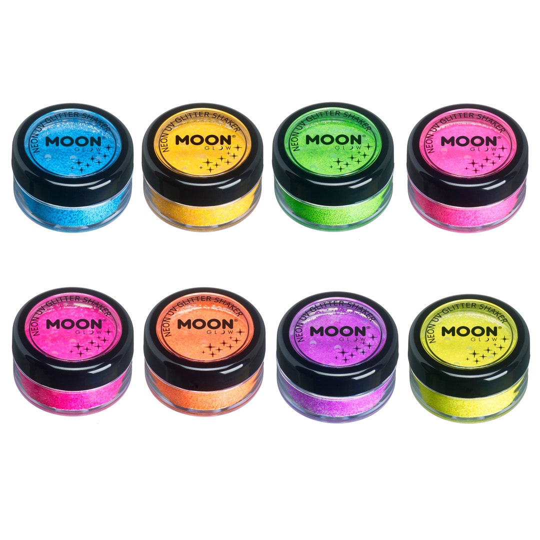 Neon UV Glitter Shakers by Moon Glow 5g - Etsy