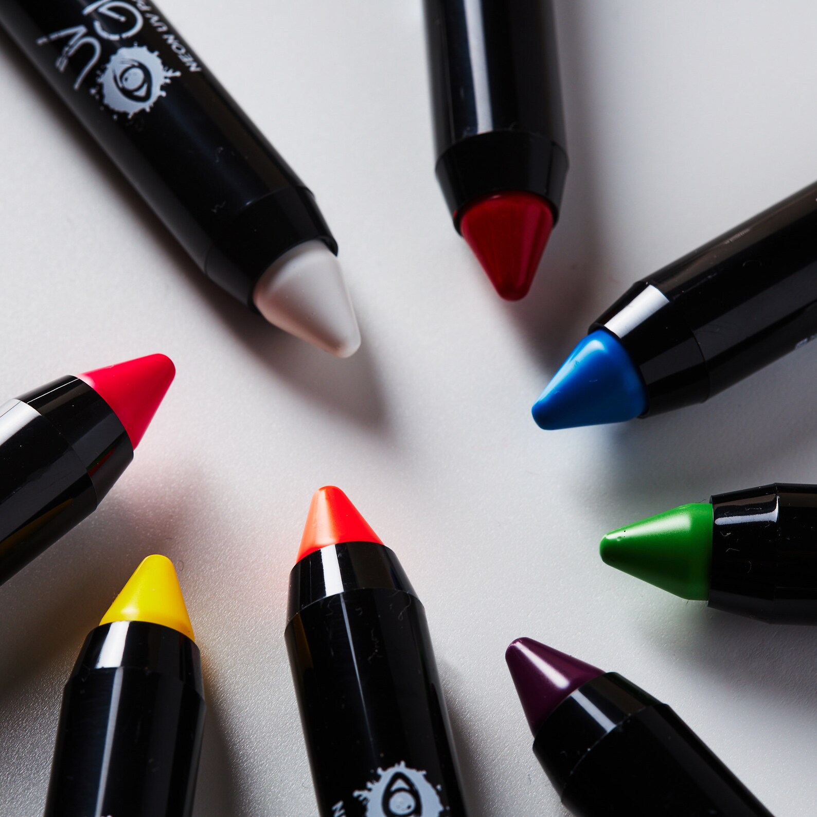 Neon UV Face Paint Stick Body Crayon by UV Glow 3.2g - Etsy