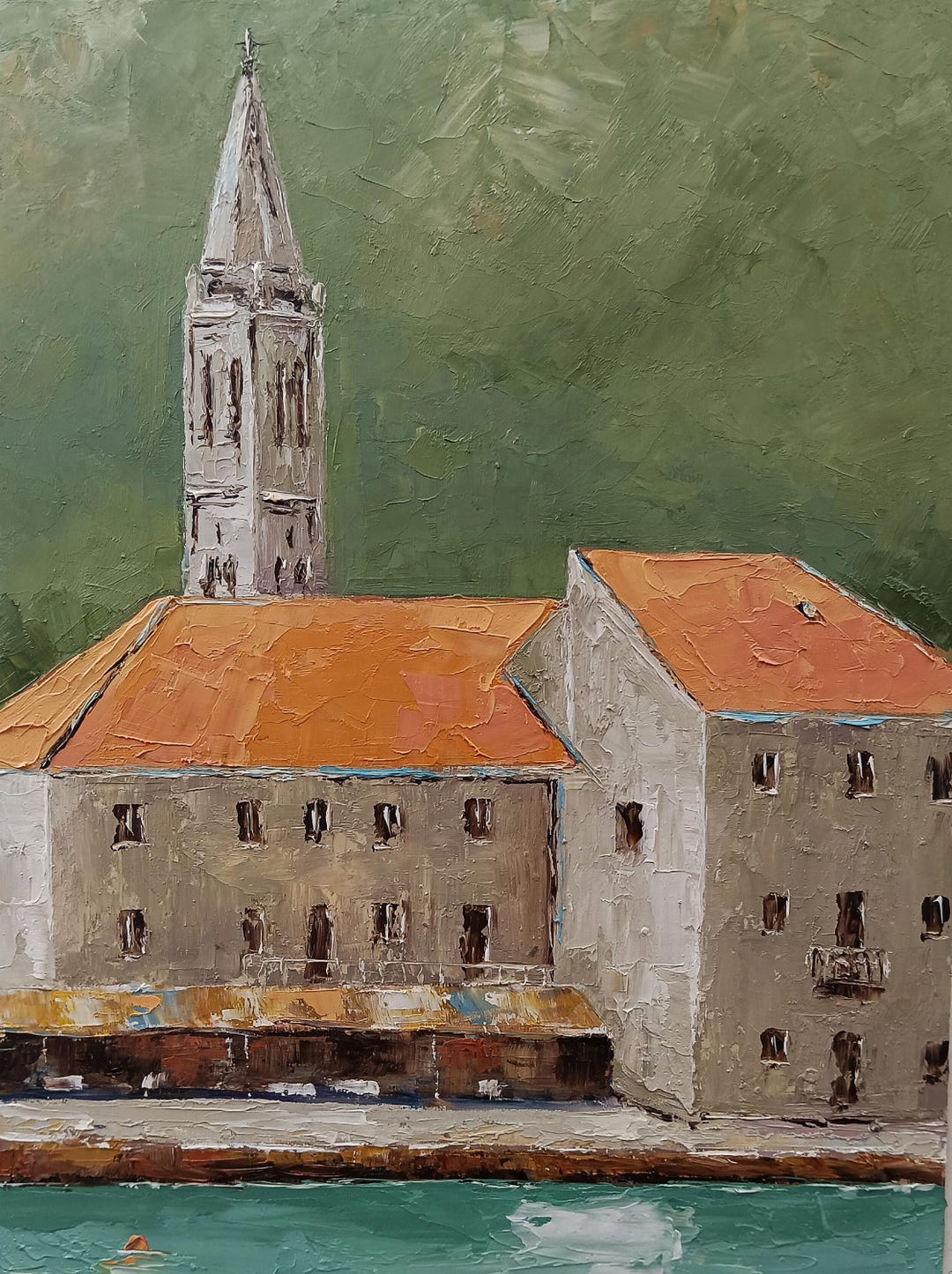 Jelsa Village on Island Hvar in Croatia. Adriatic Sea, Jadran - Etsy