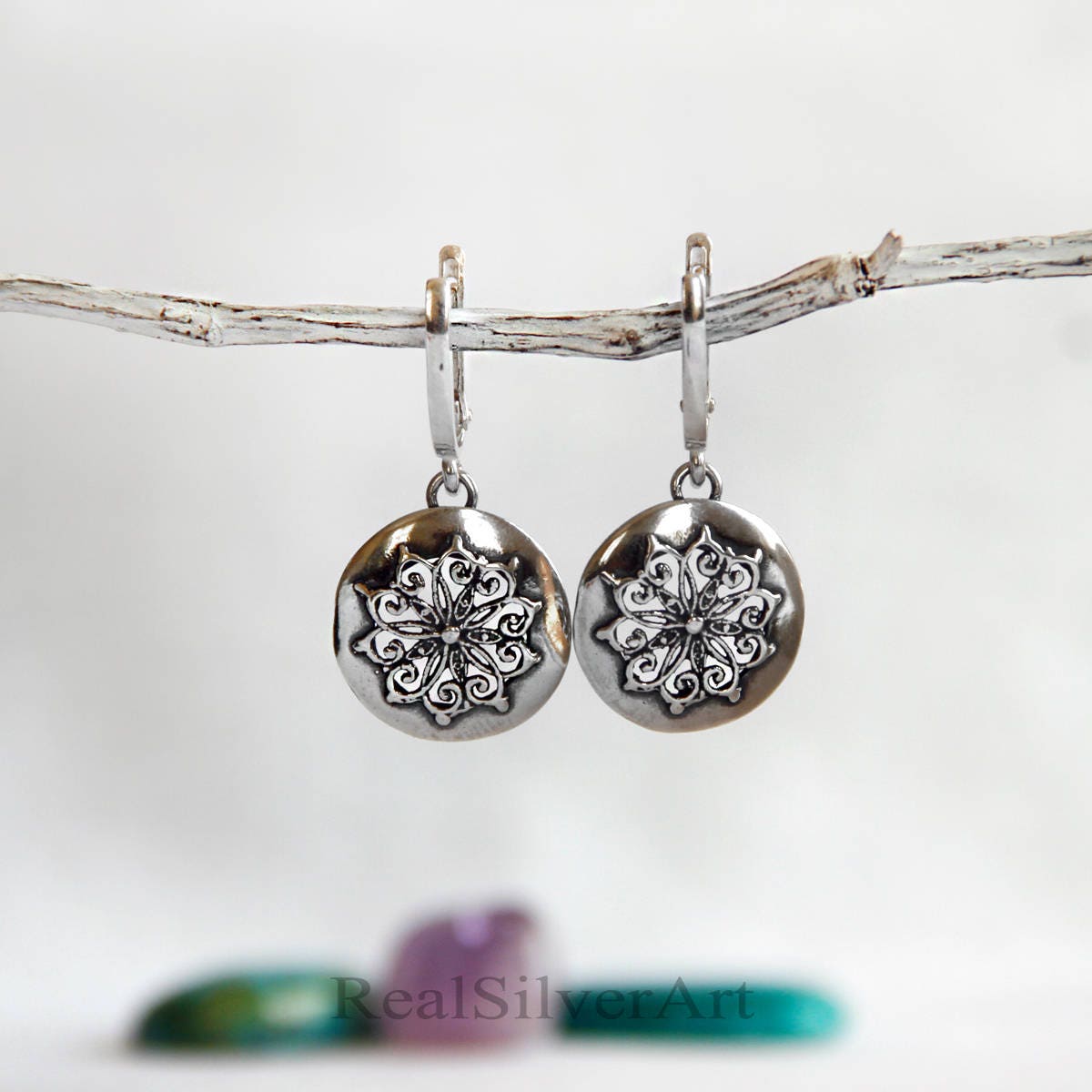 Solid Silver Jewelry Silver Set Silver Pendant Silver - Etsy