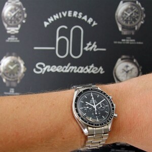 Omega Speedmaster 60th Anniversary Artwork Op Aluminium (BEPERKT) - Etsy