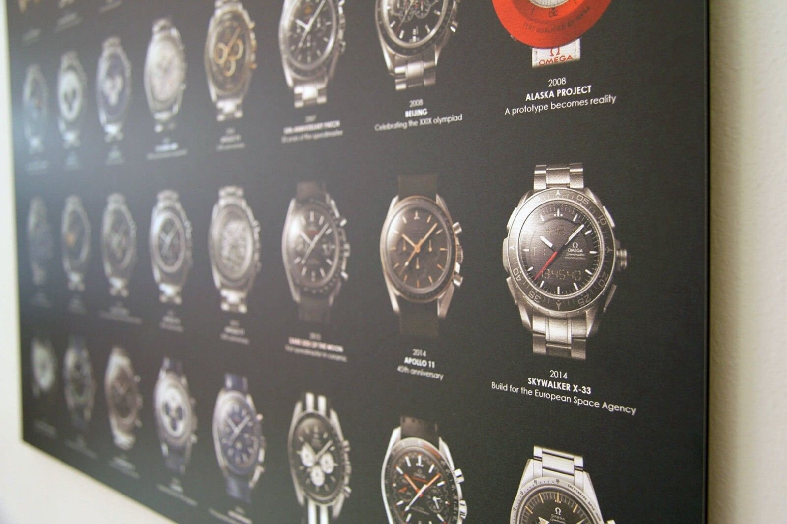 Omega Speedmaster 60th Anniversary Artwork Op Aluminium (BEPERKT) - Etsy