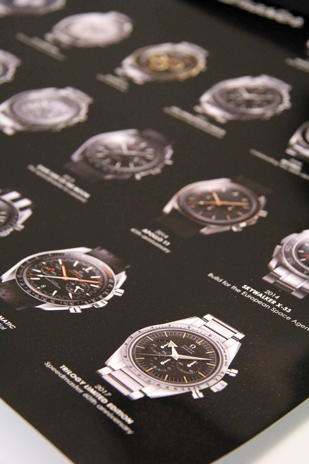 Omega Speedmaster 60th Anniversary Poster (BIG) sold by Swedish | SKU ...