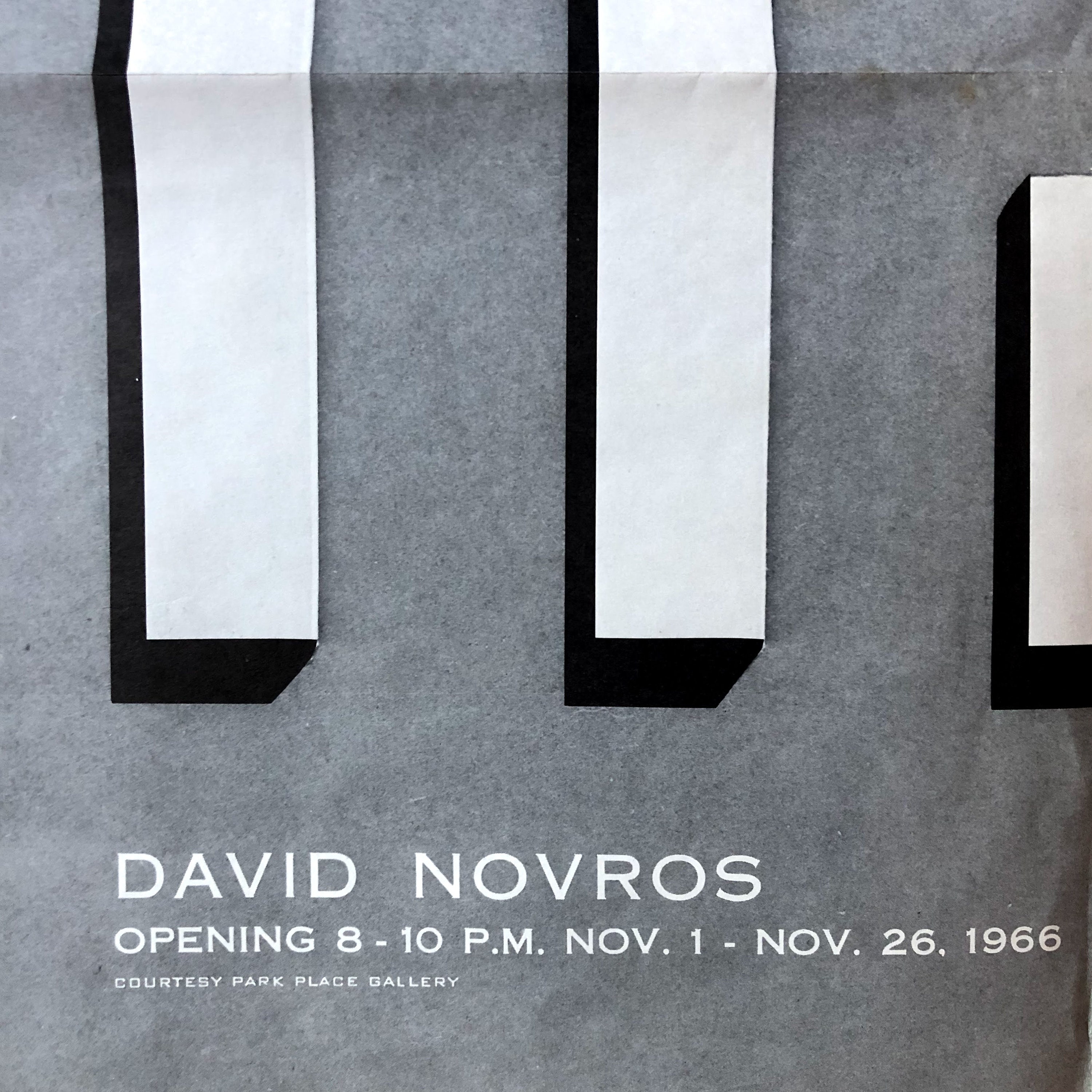 David Novros, Dwan Gallery, Los Angeles, Nov 1 Nov 26, 1966 - Etsy