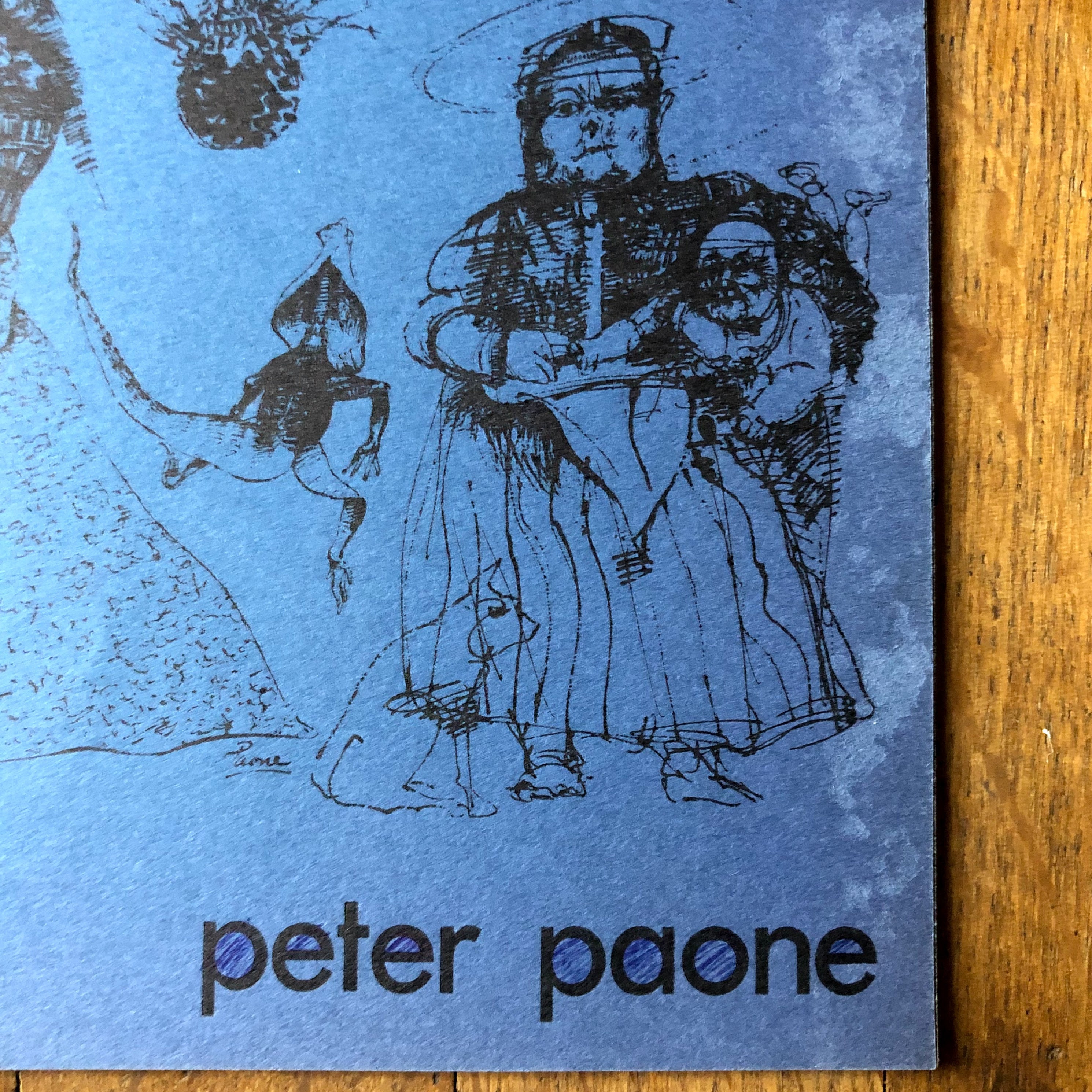 Peter Paone, Exhibition Catalogue, Grippi Gallery, 1962 - Etsy