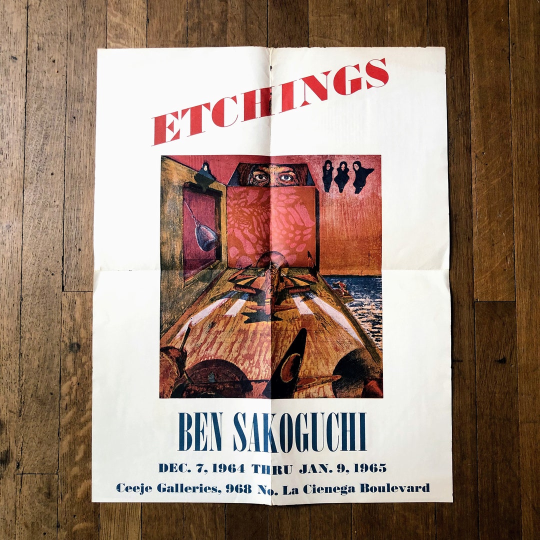Etchings, Ben Sakoguchi, Dec 7, 1964 Jan 9, 1965, Ceeje Galleries, Los ...