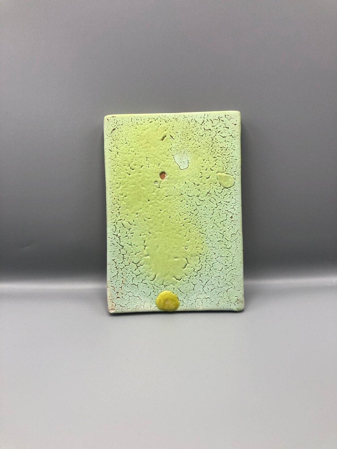 Doyle Lane Green Studio Ceramic Tile With Glob - Etsy