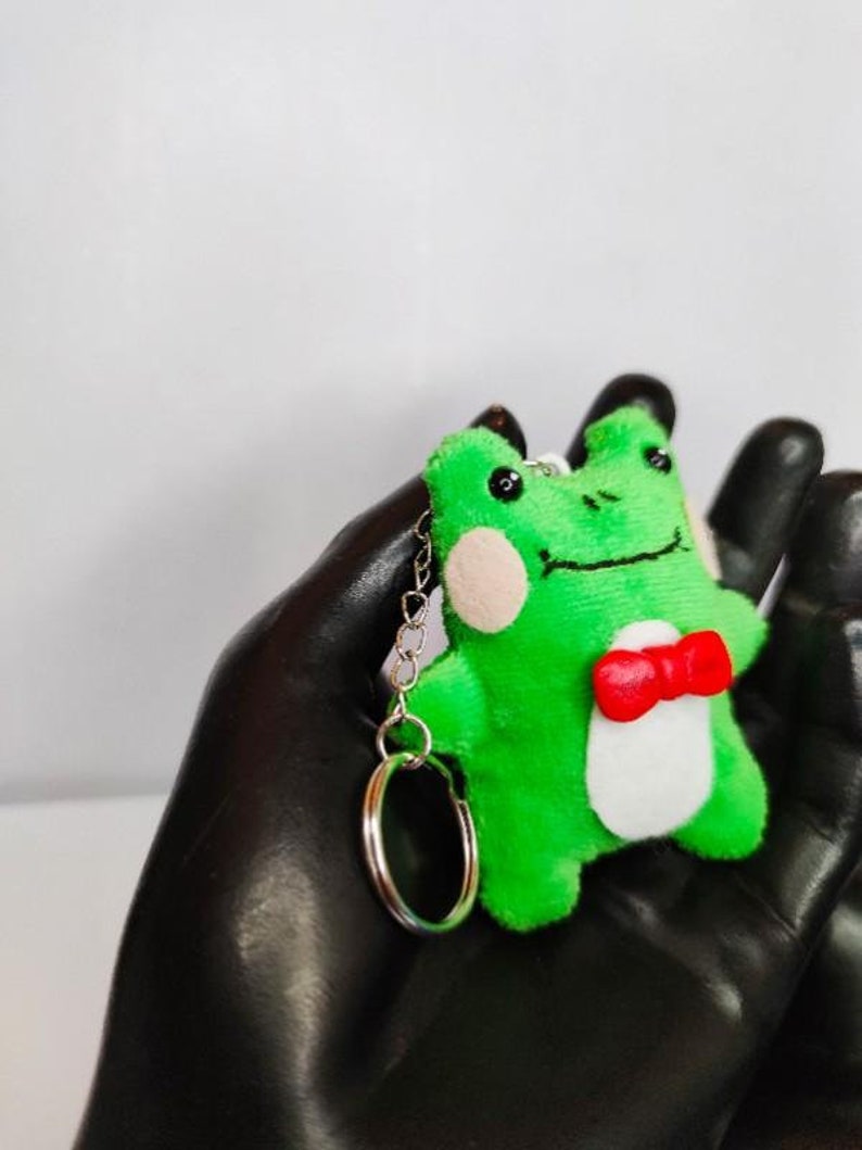 Killing Stalking Yoonbum Plush Frog Key Chain Oh Sangwoo - Etsy