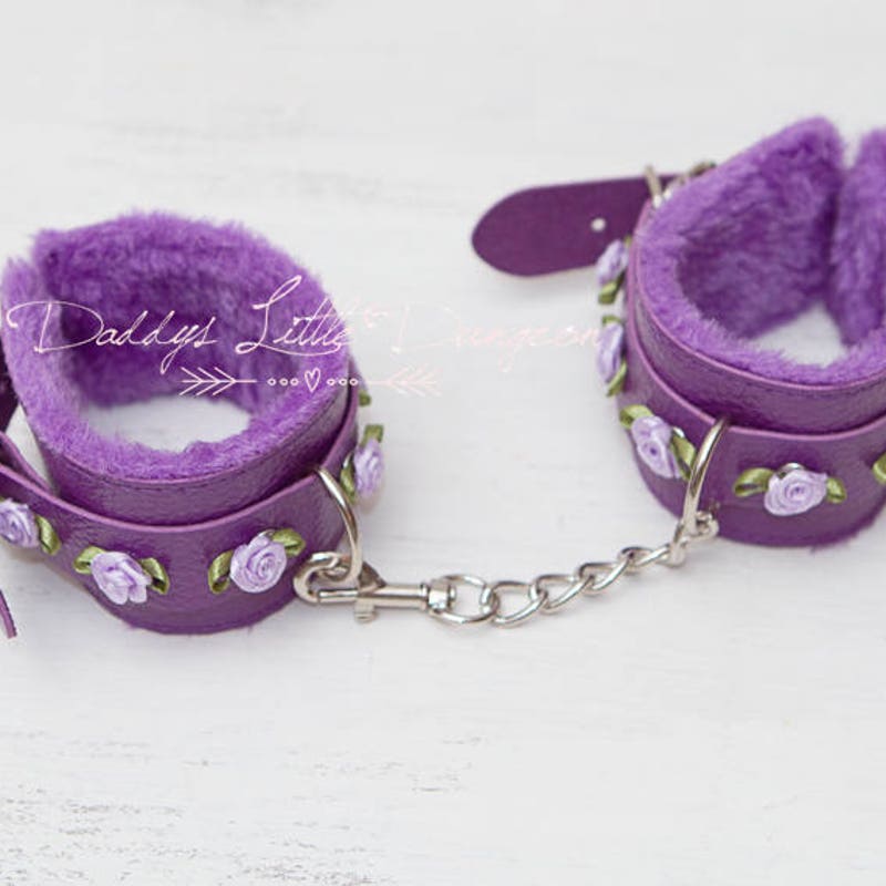 Fuzzy Handcuffs - Etsy