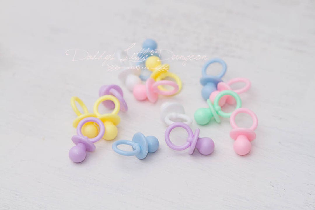 Add A Pastel Pacifier Charm to Your Collar - Etsy