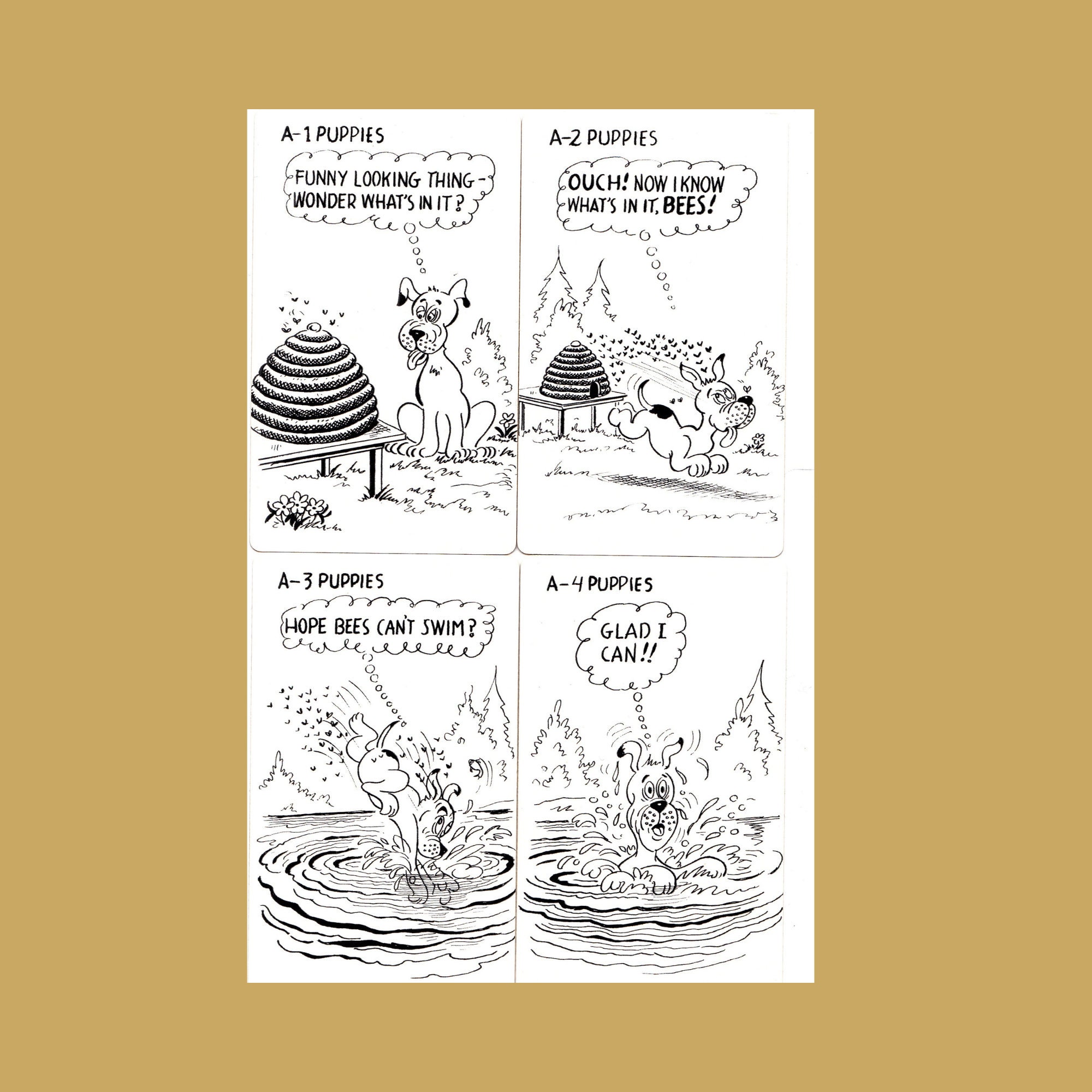 Puppy Dog Junk Journal Digital Paper Pack Prints, Playful Pups Ephemera ...