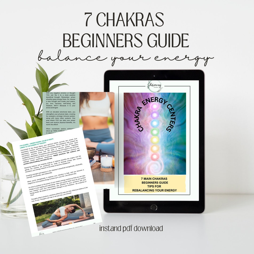 7 Main Chakras Beginners Guide Tips for Rebalancing Your Energy, Self ...