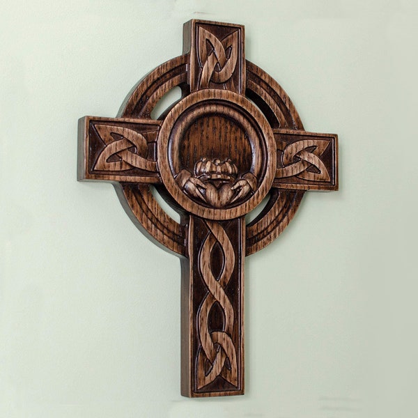 Wooden Celtic Cross - Etsy