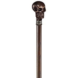 Carved Skull Walking Cane Custom Stylish Cane With a Knob Handle ...
