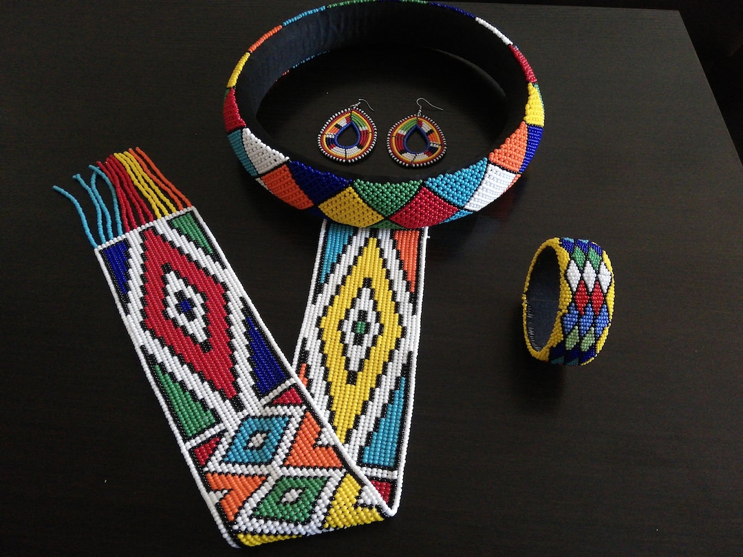 Ndebele Necklace ndebelenecklace - Etsy