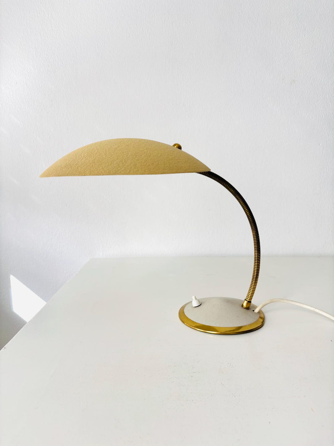 Vintage Cobra Table Lamp by Leclaire & Schäfer 1950s 1960s Mid Century ...