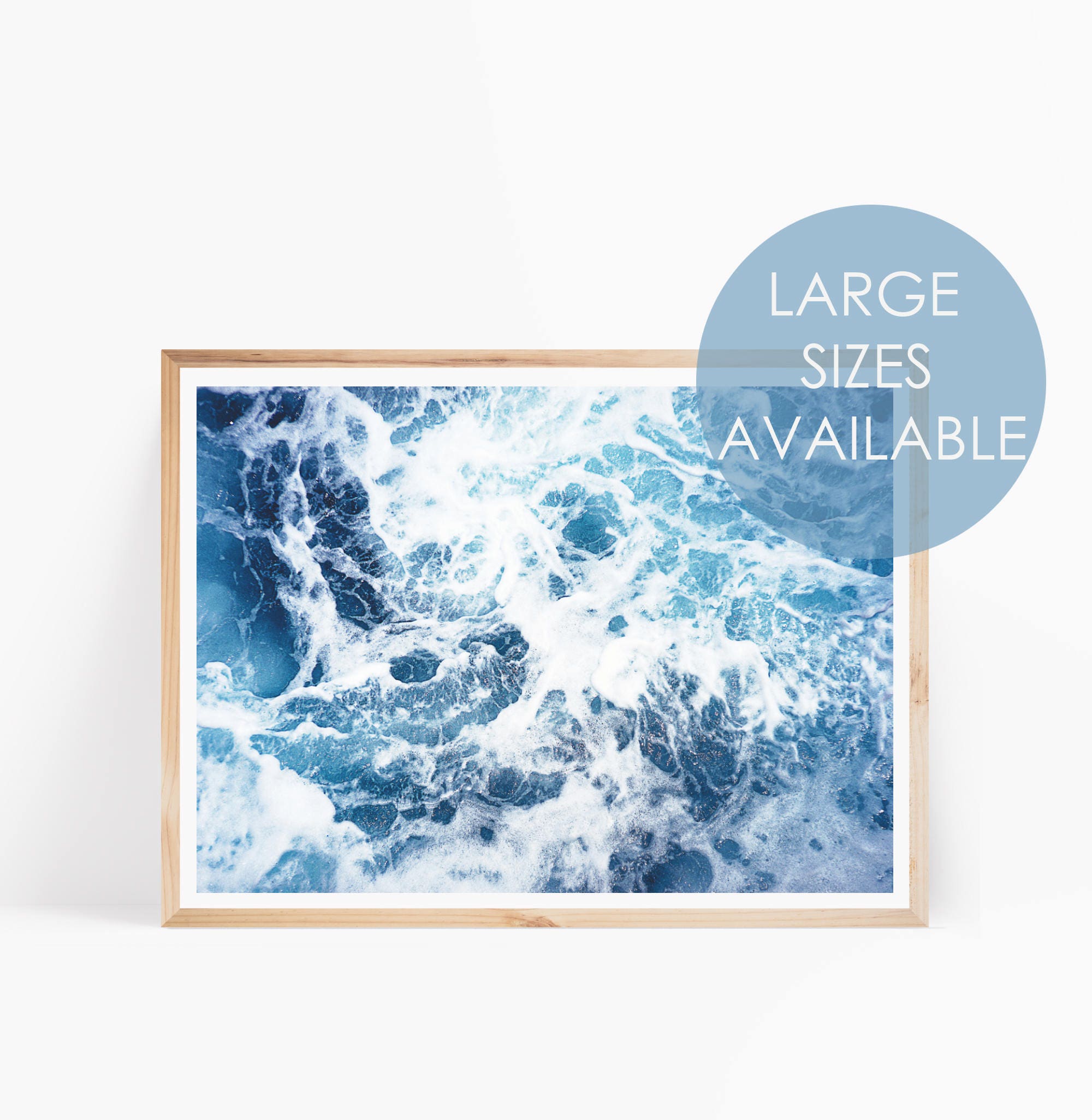 Ocean Wall Art, Ocean Print, Sea Print, Ocean Printable, Scandi Print ...