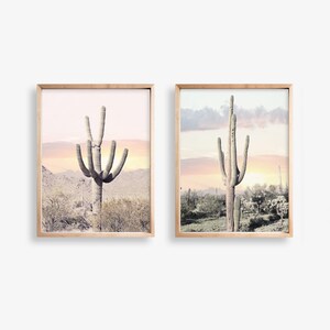 Desert Print,cactus Wall Art,printable South Western Decor,pink Wall ...