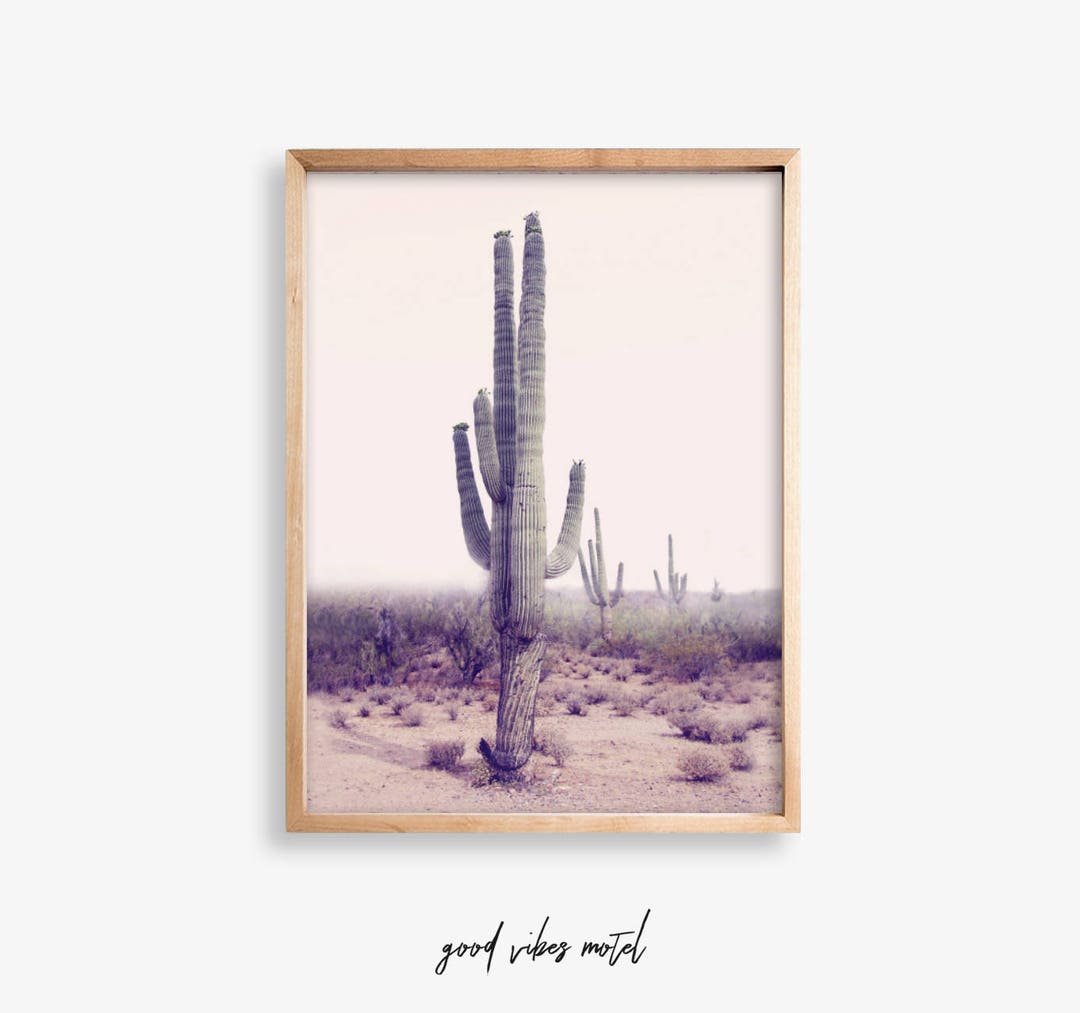 Desert Cactus Printable, Desert Print, Cactus Printable Poster, Modern ...
