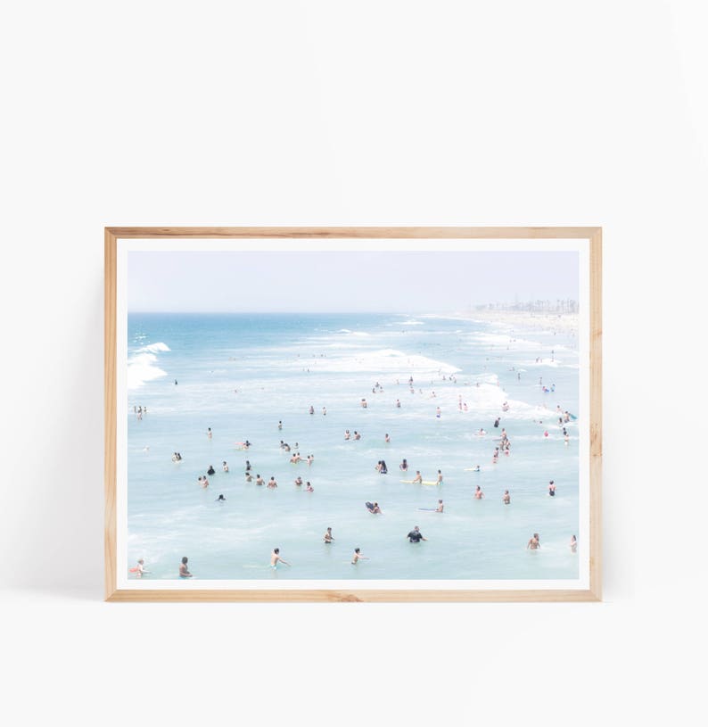 Beach Surf Photo, Beach Printable Art, Ocean Print, Ocean Digital ...